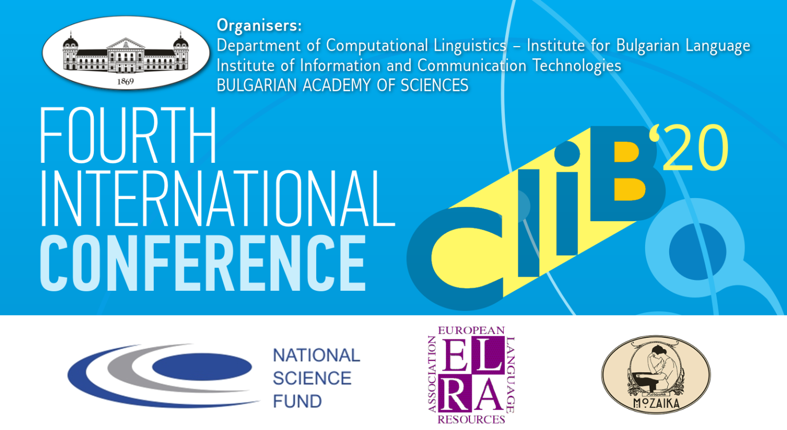 Fourth International Conference Computational Linguistics in Bulgaria ...